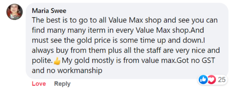 Jewellery Shop Singapore - ValueMax